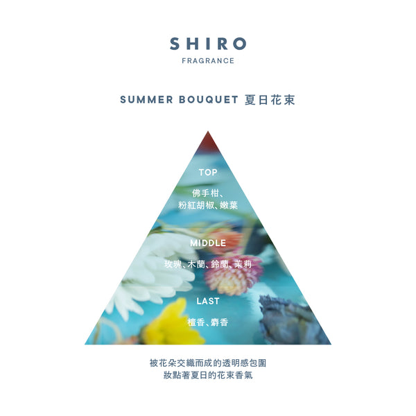 夏日花束 香水 – SHIRO Online Store