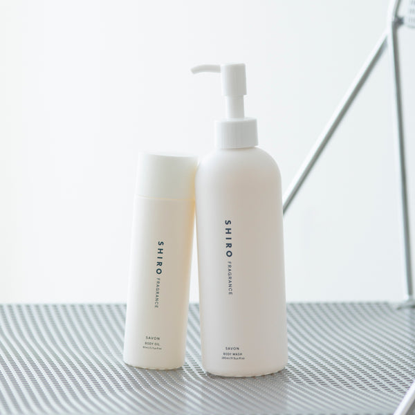 皂香 香氛美體養護組（沐浴露＆身體按摩油） – SHIRO Online Store